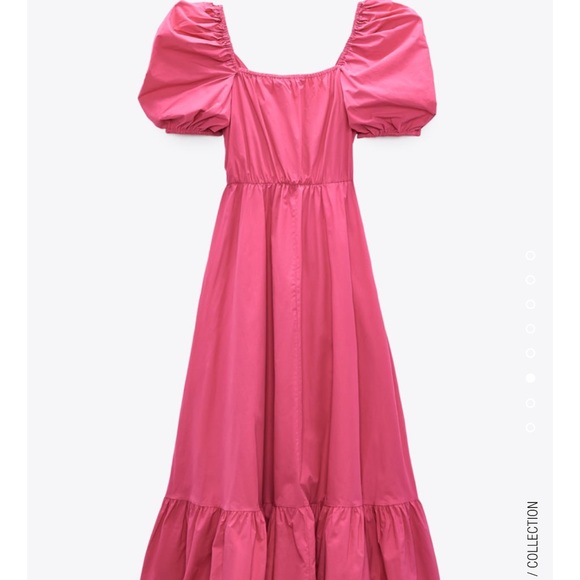 Zara | Dresses | Zara Balloon Sleeved Dress Bloggers Fav | Poshmark